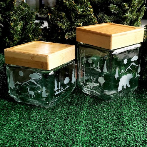 Naturescape Containers - Etchworld.com - Glass Etching Supplies Superstore