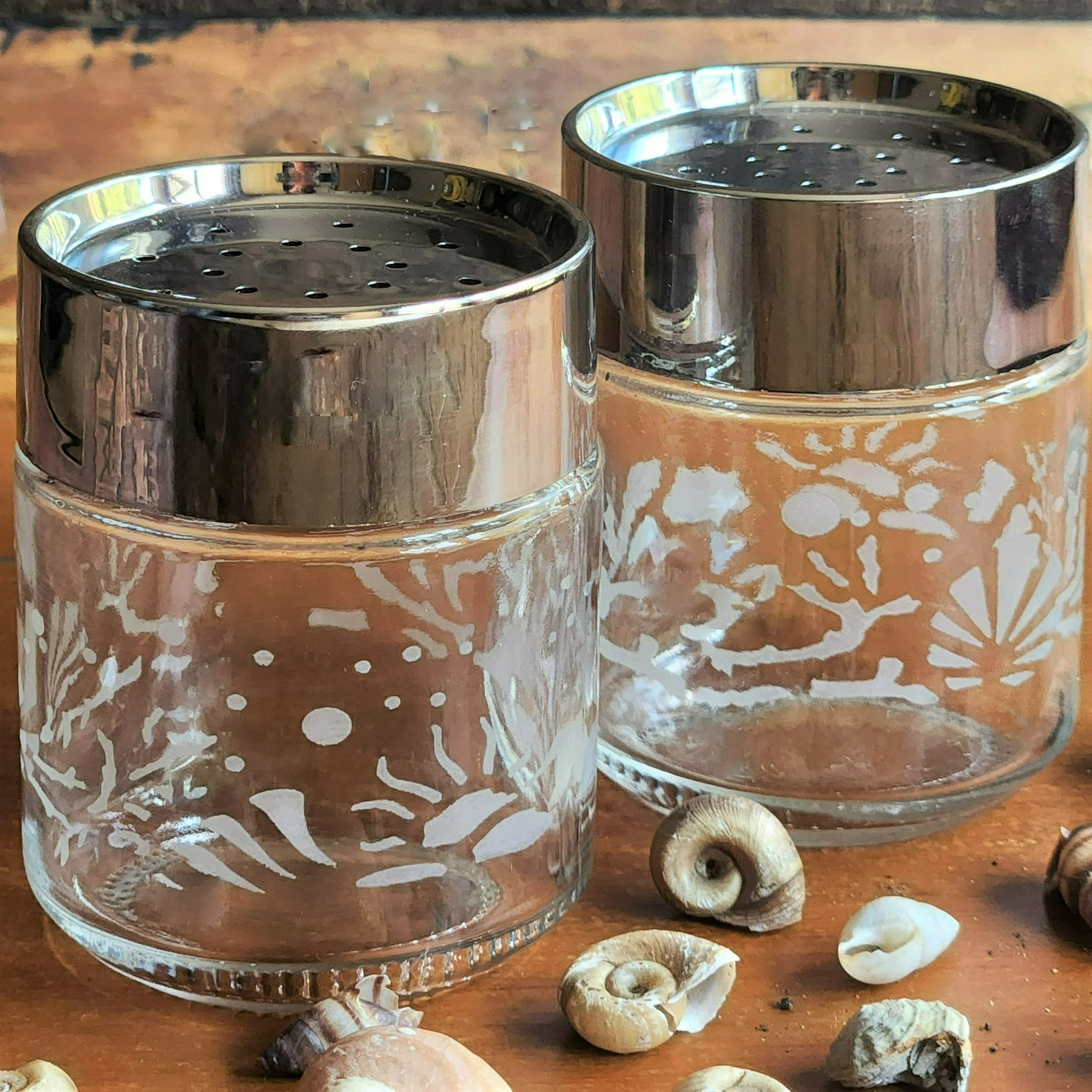Coral Reef Salt & Pepper Shakers - Etchworld.com - Glass Etching ...