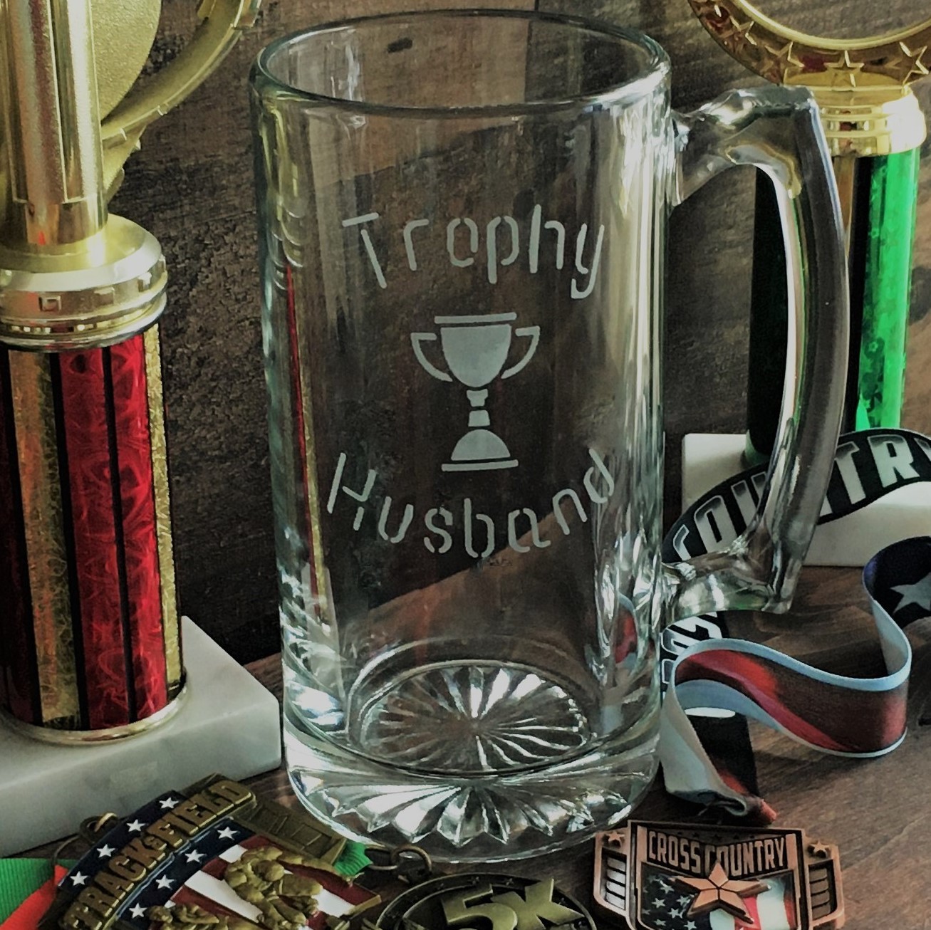 Trophy Husband - Etchworld.com - Glass Etching Supplies Superstore