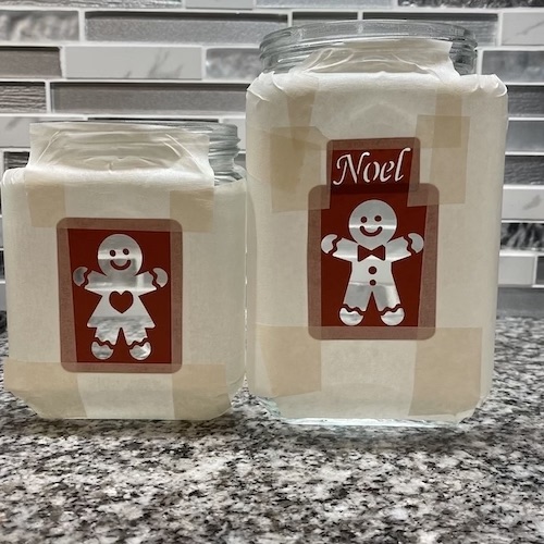 Gingerbread Jars - Etchworld.com - Glass Etching Supplies Superstore