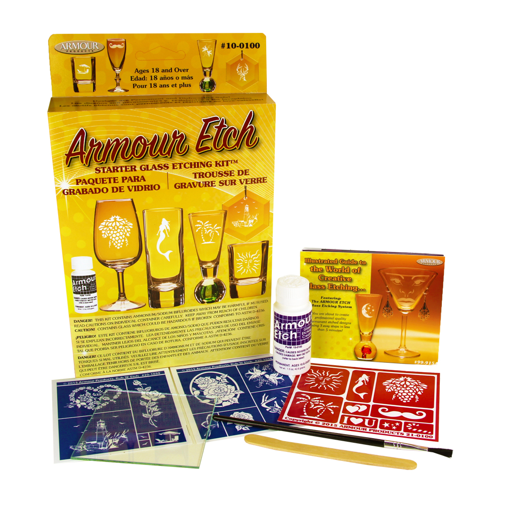 Starter Glass Etching Kit - Etchworld.com - Glass Etching Supplies ...